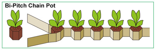 How to use Paper Pot Transplanter and Paper Chain Pots – Paper Pot Europe